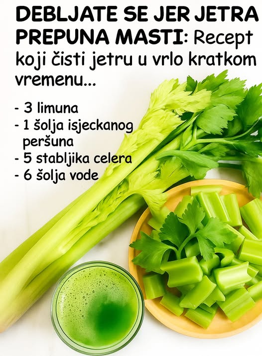 DEBLJATE SE I JETRA VAM JE PUNA OTROVA: Sa ovim napitkom u potpunosti ...