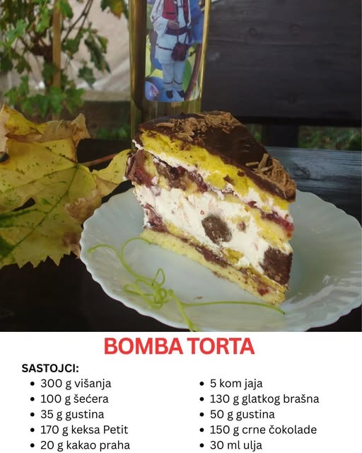 Ako volite raskošne torte, ova BOMBA TORTA je pun pogodak