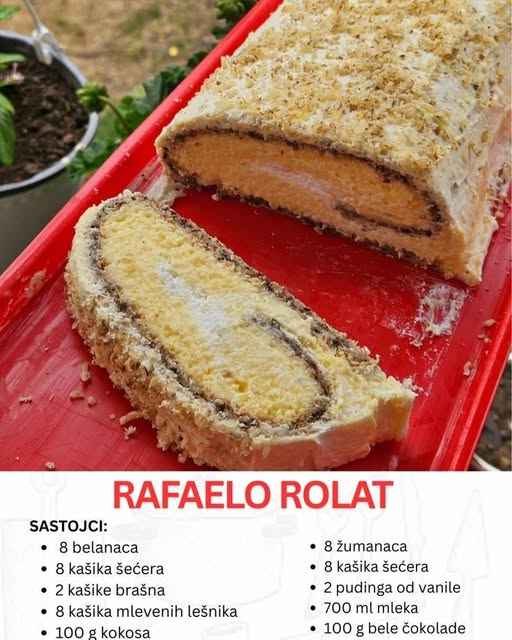Rafaelo rolat – Brza i jednostavna poslastica za svaku priliku!