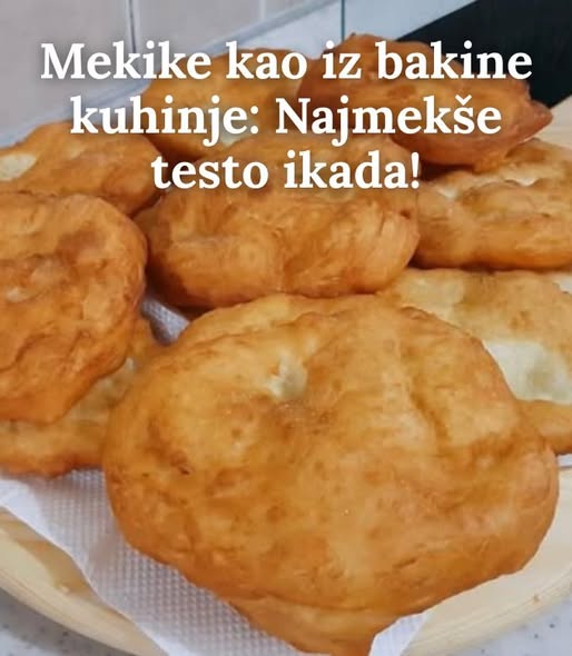 Mekike kao iz bakine kuhinje: Najmekše testo ikada!