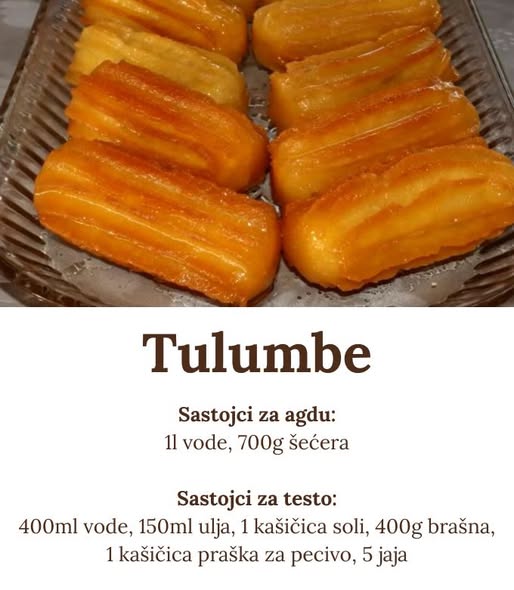 Recept za prave bosanske tulumbe koji uspeva svakoj domaćici
