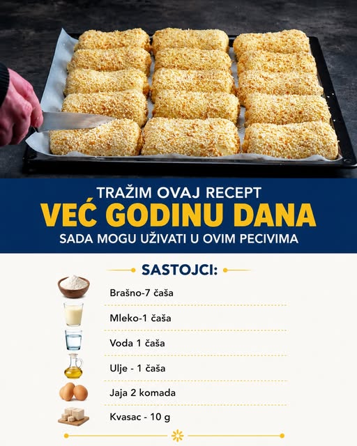 Tražim ovaj recept za tijesto već godinu dana: Sada mogu uživati u ovim ...